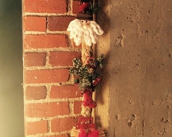 Raffia wall decor | Etsy