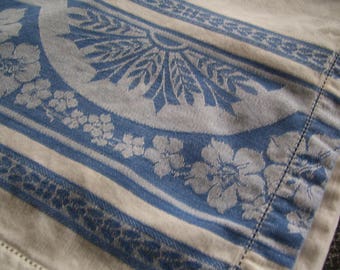 Damask tablecloth | Etsy