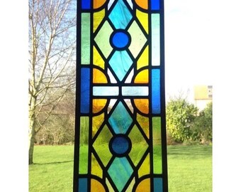 Stained glass window | Etsy