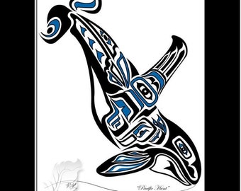 Haida whale | Etsy