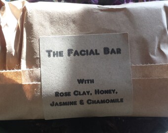 Tea Tree Mint Facial Bar All Natural Goat Milk Soap with