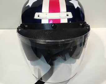 Flexible Metallic Visor material