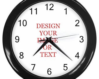 Custom wall clock | Etsy