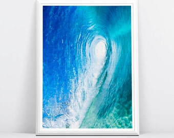 Wave print | Etsy