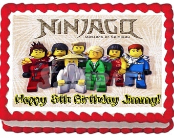 Ninjago cake topper | Etsy