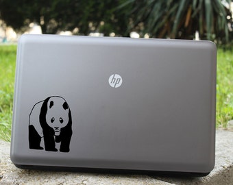 Panda decal | Etsy