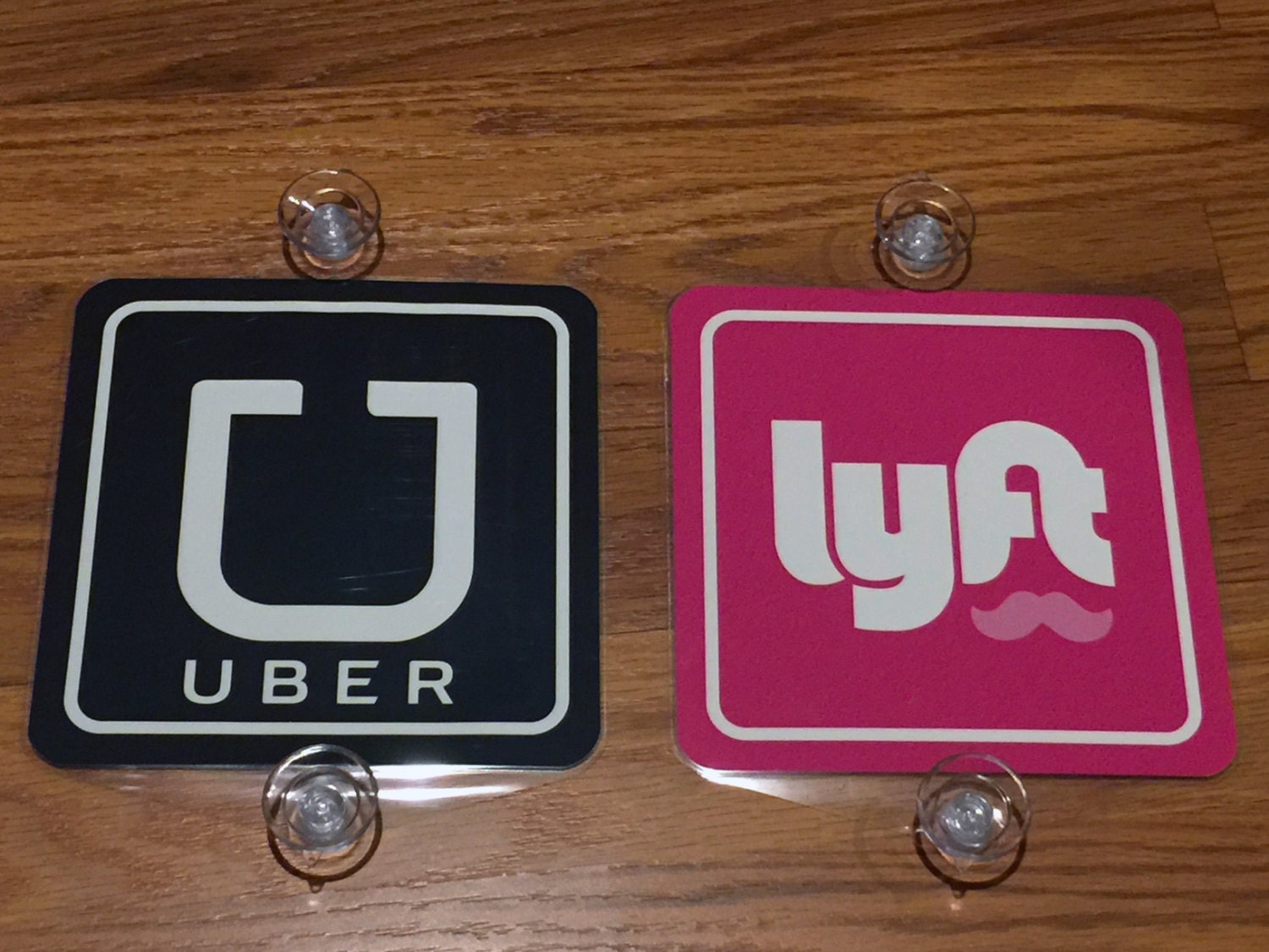 Uber or Lyft display sign decal placard emblem ride share