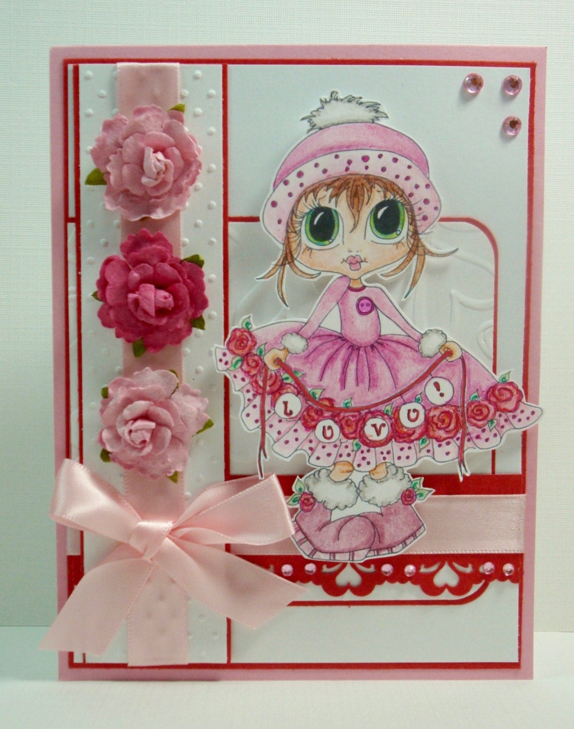 Unique Love You Card Card Greeting Card Unique Card Unique