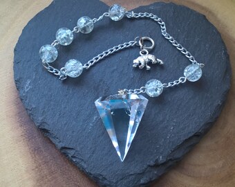 Crystal pendulum | Etsy