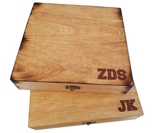 Rustic cigar box | Etsy