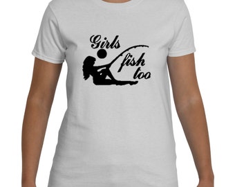 Girls fish too | Etsy