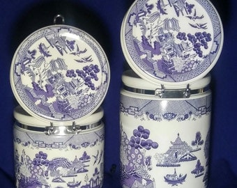 Vintage blue willow | Etsy