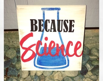 Science is real sign | Etsy