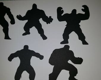 Hulk silhouette | Etsy