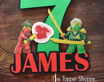 Ninjago cake topper | Etsy