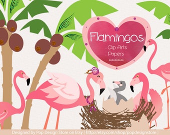 Tropical clip art | Etsy