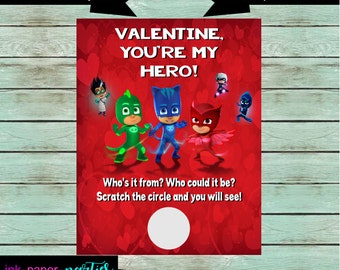 Pj masks invitation | Etsy