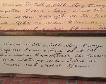 Handwritten sign | Etsy