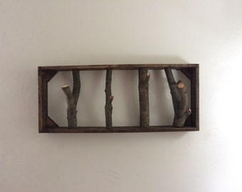 Tree branch hanger | Etsy