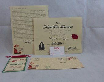 Letter from santa | Etsy