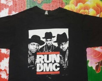 Run dmc tshirt | Etsy