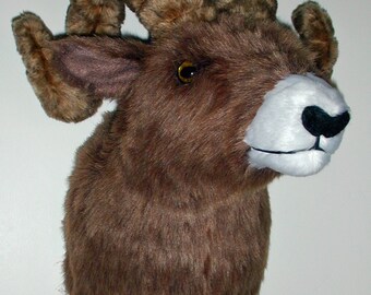 Faux sheep head | Etsy