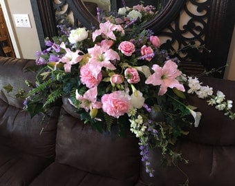 Headstone spray | Etsy