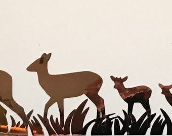 Deer family decal | Etsy