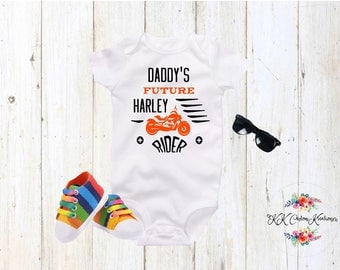 Harley davidson baby | Etsy