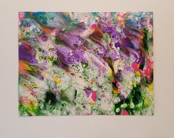 Abstract acrylic art | Etsy