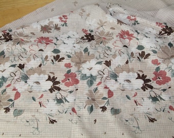 Border print fabric | Etsy