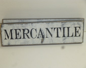 Mercantile sign | Etsy