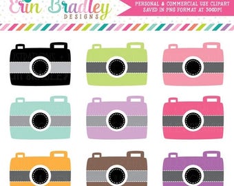 Cute Camera Clip Art CAMERA CLIP ART Retro Digital