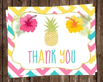 Hawaiian note cards | Etsy