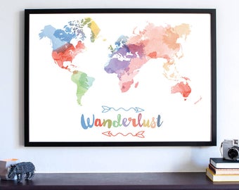 Cute Kids Room Decor USA Map Nursery Map United States of