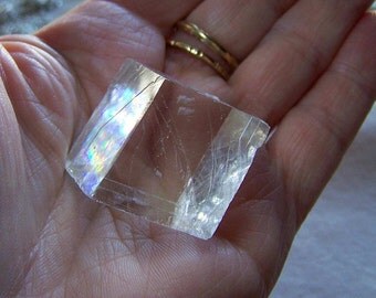 Optical calcite | Etsy