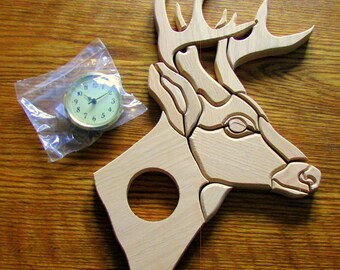 Wooden intarsia | Etsy