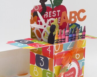 UNIQUE HANDMADE ONE OF A KIND EXPLOSION CARD IN A by CARDSBYMOM