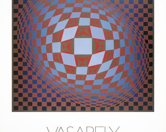 Victor vasarely | Etsy