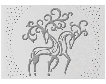 Fancy reindeer | Etsy