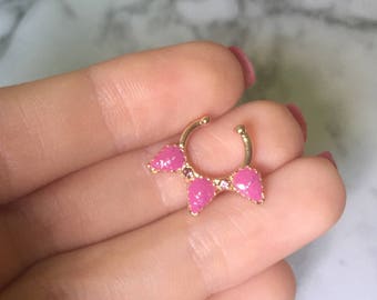 Fake septum ring | Etsy
