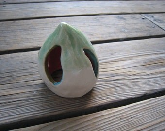 Ceramic Pointed Fish Cave MADE TO ORDER Aquarium by WhiteCitrus