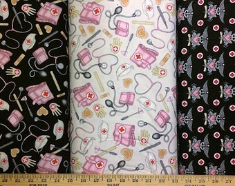 Nurse fabric | Etsy