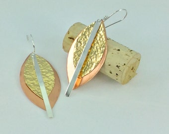 Mixed metal jewelry | Etsy