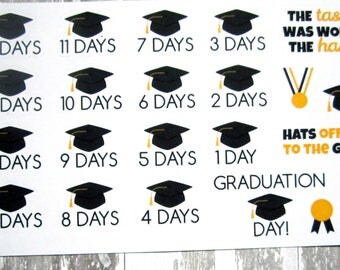 Graduation countdown | Etsy
