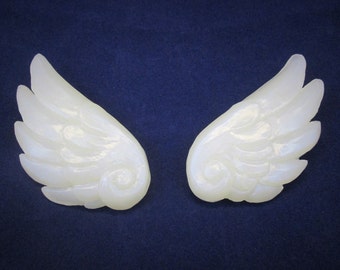 Angel wing hair clip | Etsy