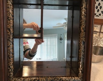 Mirrored shadow box | Etsy