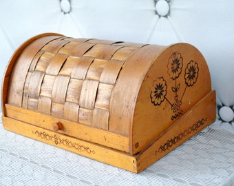 Unique vintage bread box related items | Etsy