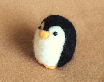 Needle Felting Tutorial DIY Winter Penguin Needle Felted