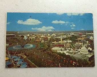 Worlds fair postcard | Etsy